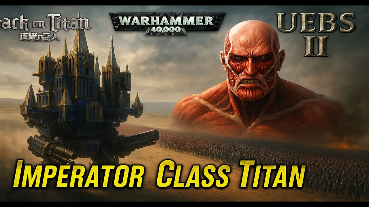 Imperator Class Titan VS Colossal Titan| Warhammer 40k Universe ...