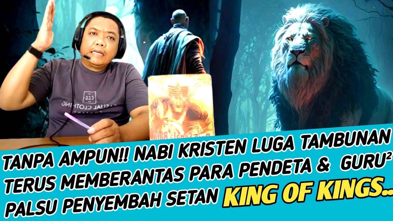 TANPA AMPUN! NABI KRISTEN LUGA TAMBUNAN TERUS MEMBERANTAS PENDETA GURU ...