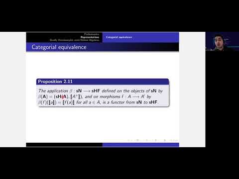 A categorial equivalence for semi-Nelson algebras. - YouTube