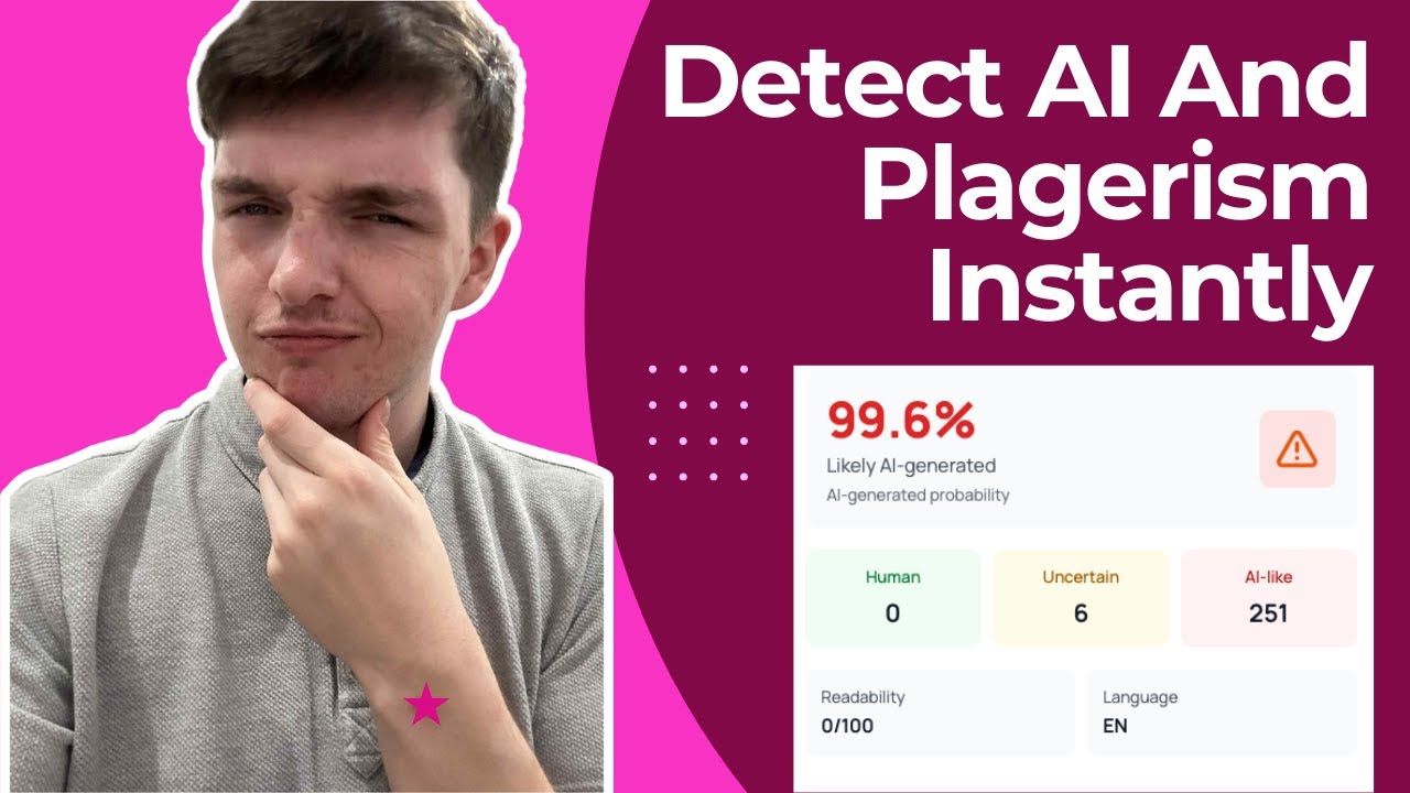 Detect AI and Plagerism + Fix It Instantly With This Free Tool - YouTube