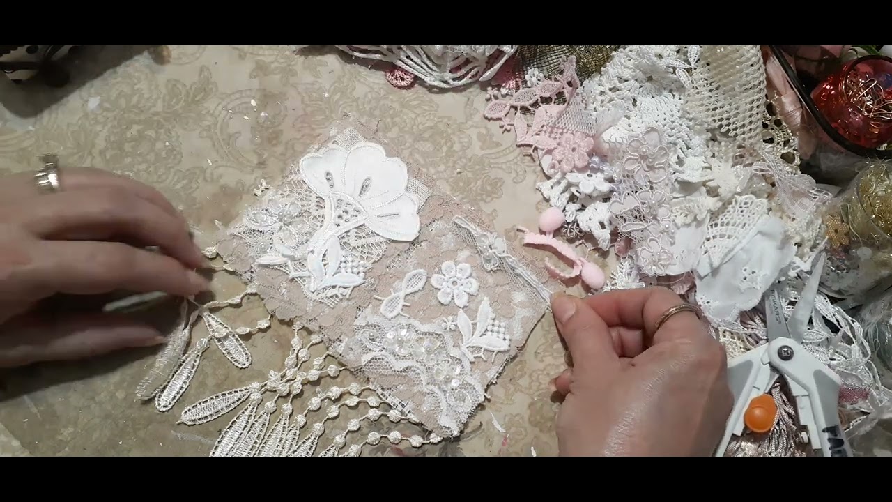 Mini Tea BAG Book Craft with me AngelDreamCraftsKim - YouTube