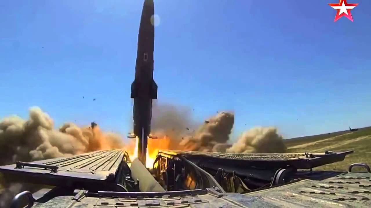 Rocket Smerch missiles Tochka-U with the Russian army - YouTube