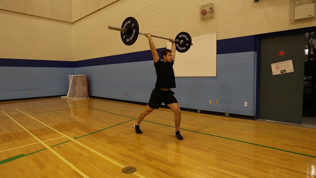 Hang Clean High Pull + Hang Power Clean + Split Jerk - YouTube