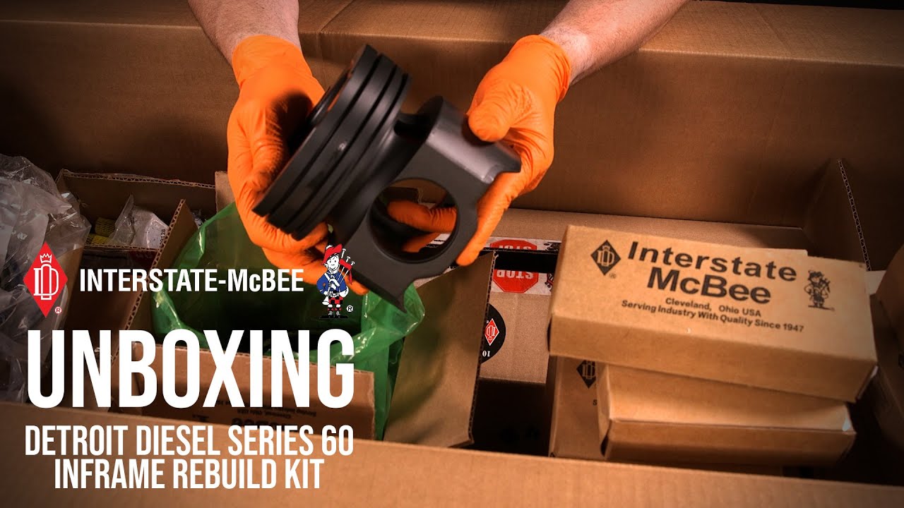 Detroit Diesel Series 60 Inframe Rebuild Kit. What's In The Box! - YouTube