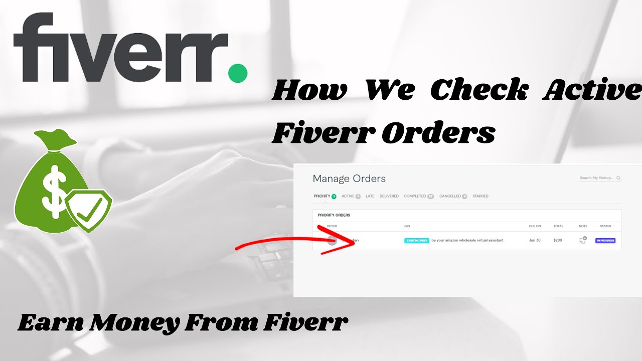 How We Check Active Fiverr Orders | Fiverr Account | Fiverr Orders ...