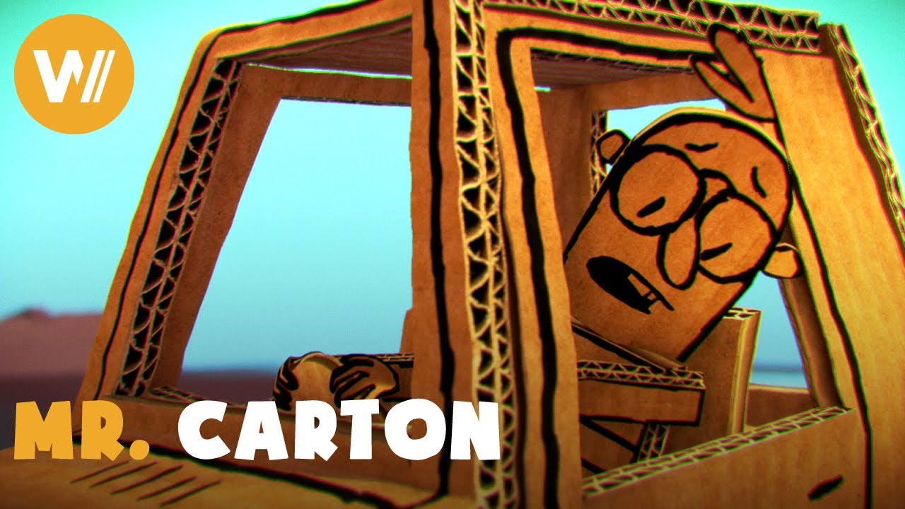 Mr Carton is about to fall off the bridge! | Episode 11 | Cartoon for ...