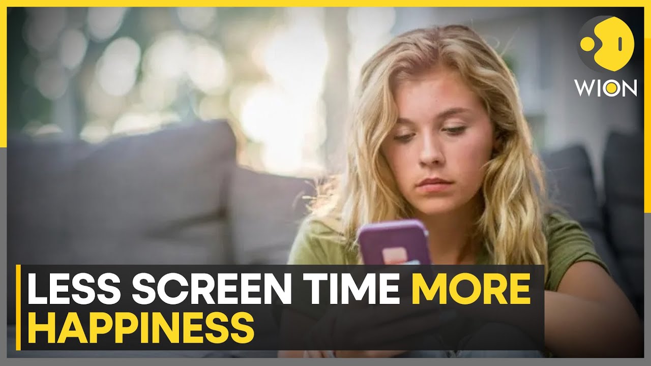 Less screen time is the secret to happiness, new research reveals ...