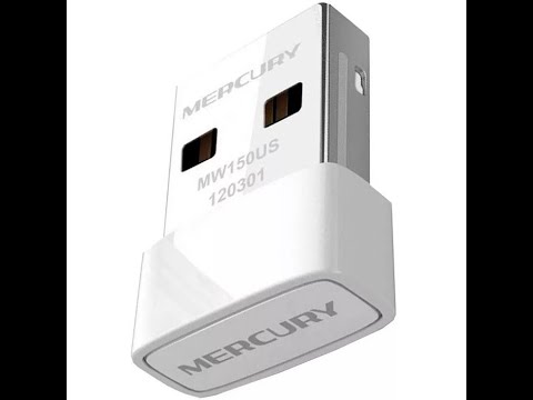 Mercusys MW150US - Adaptador WiFi USB Nano - Prueba & Unboxing - YouTube