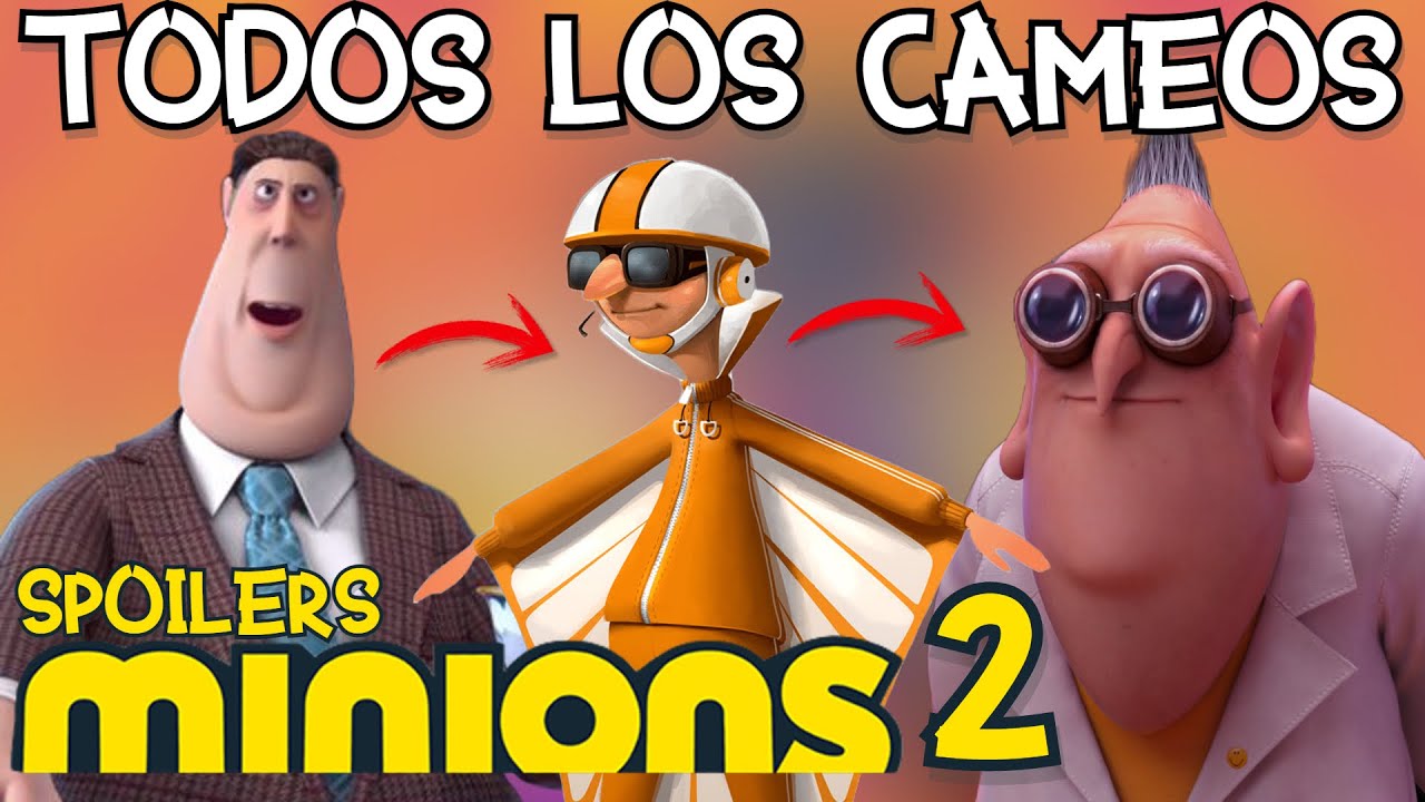 TODOS LOS CAMEOS EN MINIONS 2: NACE UN VILLANO CON SPOILERS DE ESCENAS ...