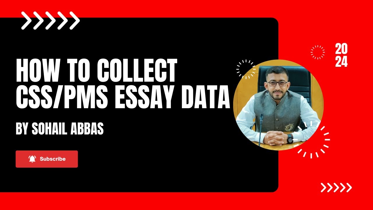 How to collect English Essay DataI Sohail Official CSS/PMS English ...
