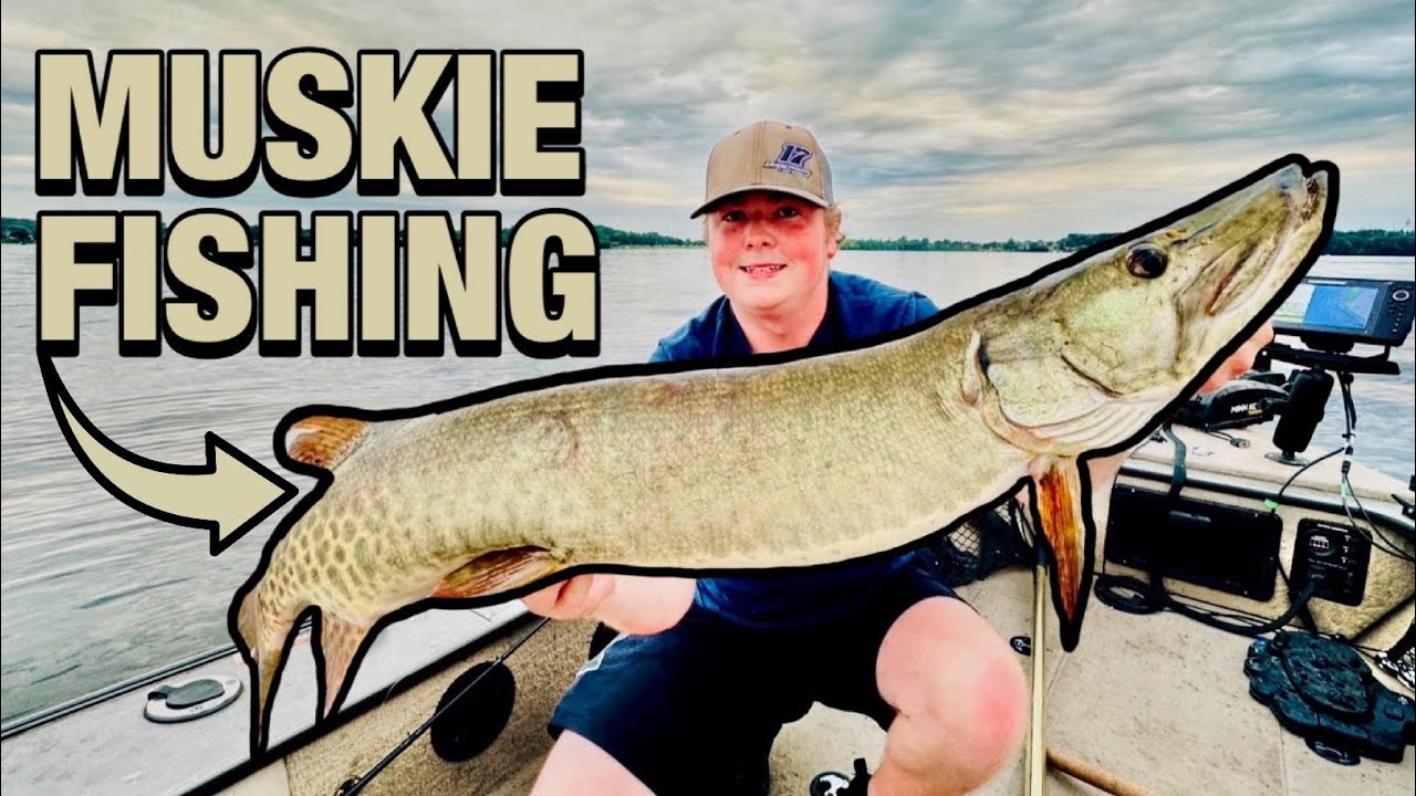 2024 MINNESOTA MUSKIE FISHING *WE FINALLY CAUGHT ONE* (PART 2) - YouTube