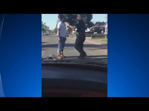 Jaywalker, witnesses speak out on violent arrest - YouTube