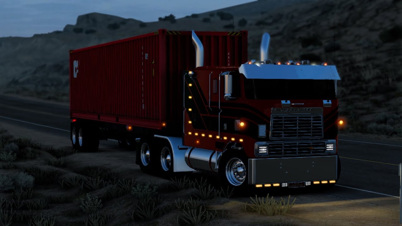 ATS 1.40 INTERNATIONAL 9670 CAT C15 - YouTube