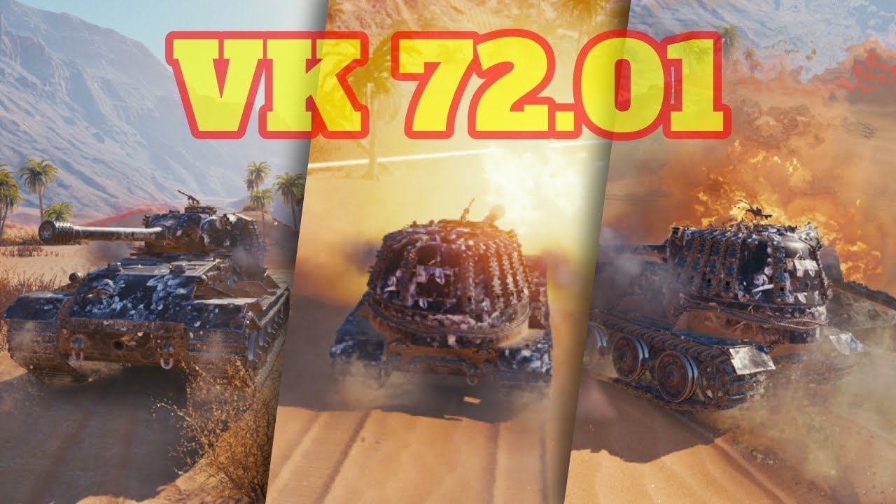 VK 72.01 (K): No Need To Aim - World of Tanks - YouTube