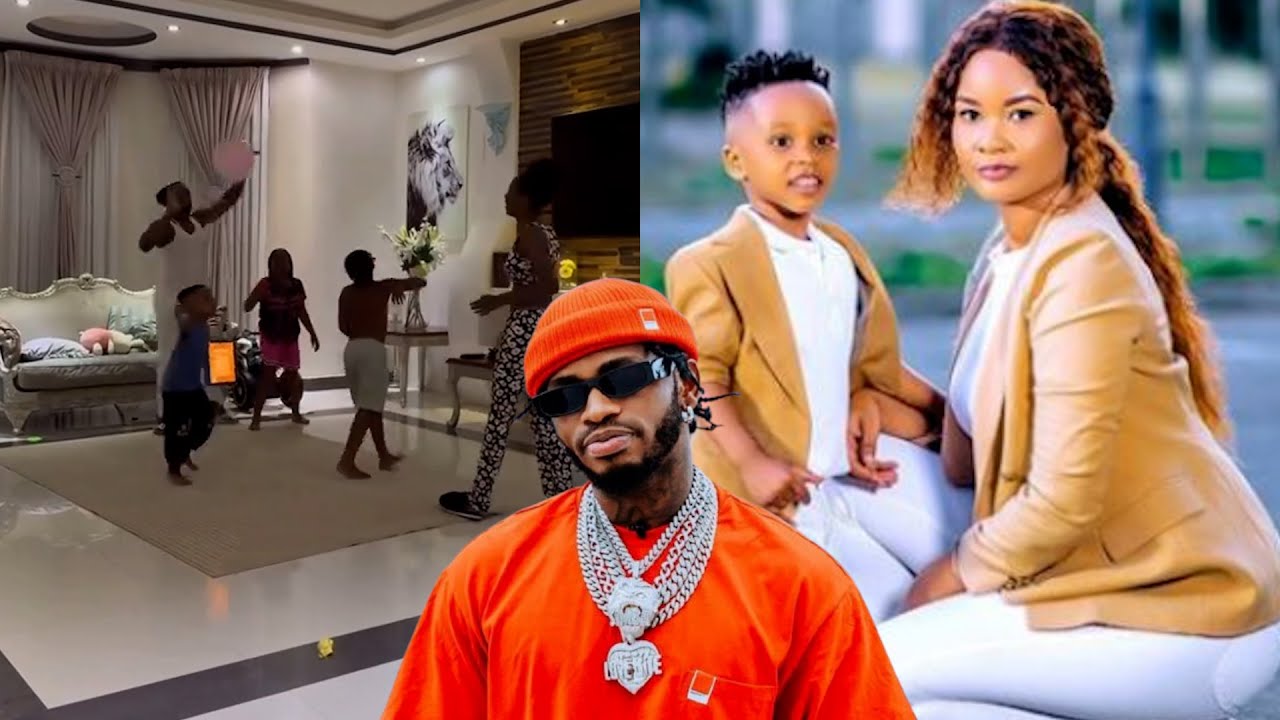 ALICHOFANYA DIAMOND NA WATOTO WAKE CHAZUA MASWALI MTANDAONI/MTOTO WA ...