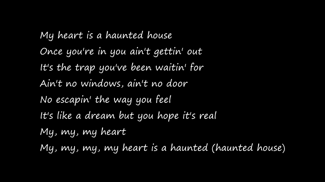 Christina Aguilera - Haunted Heart (lyrics) - YouTube