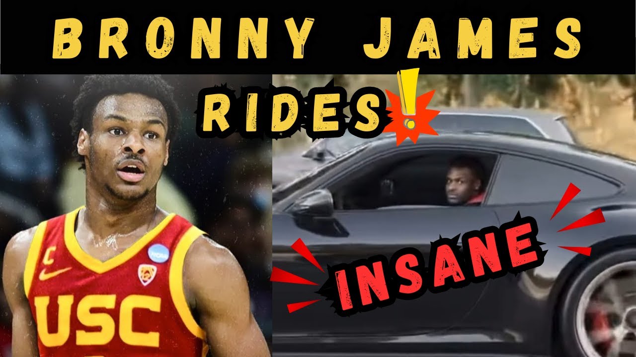 Bronny James insane Car Collection - YouTube