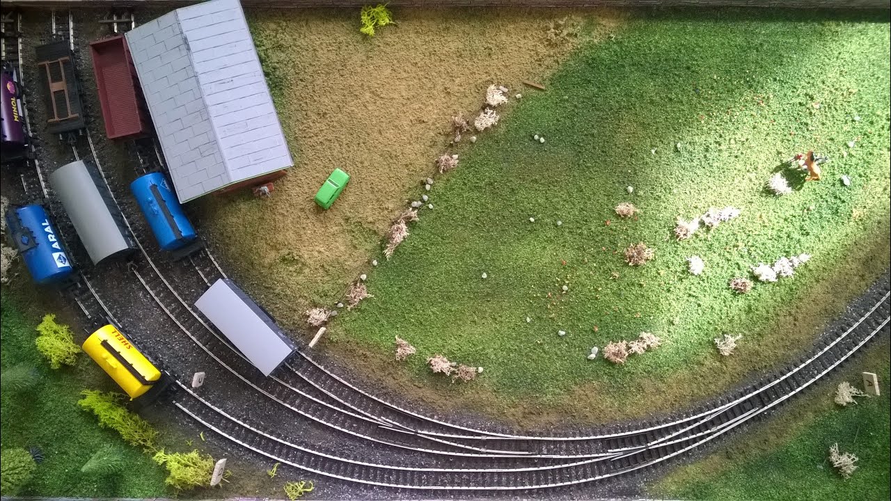 Layout Project: Inglenook Puzzle Part 1 - DC H0 Scale - YouTube