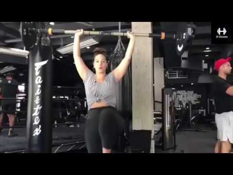 ASHLEY GRAHAM PLUS SIZE MODEL WORKOUT MOTIVATION! - YouTube