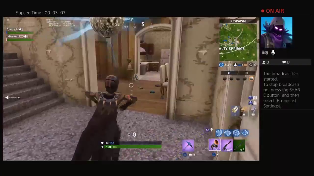Fortnite color blind on - YouTube