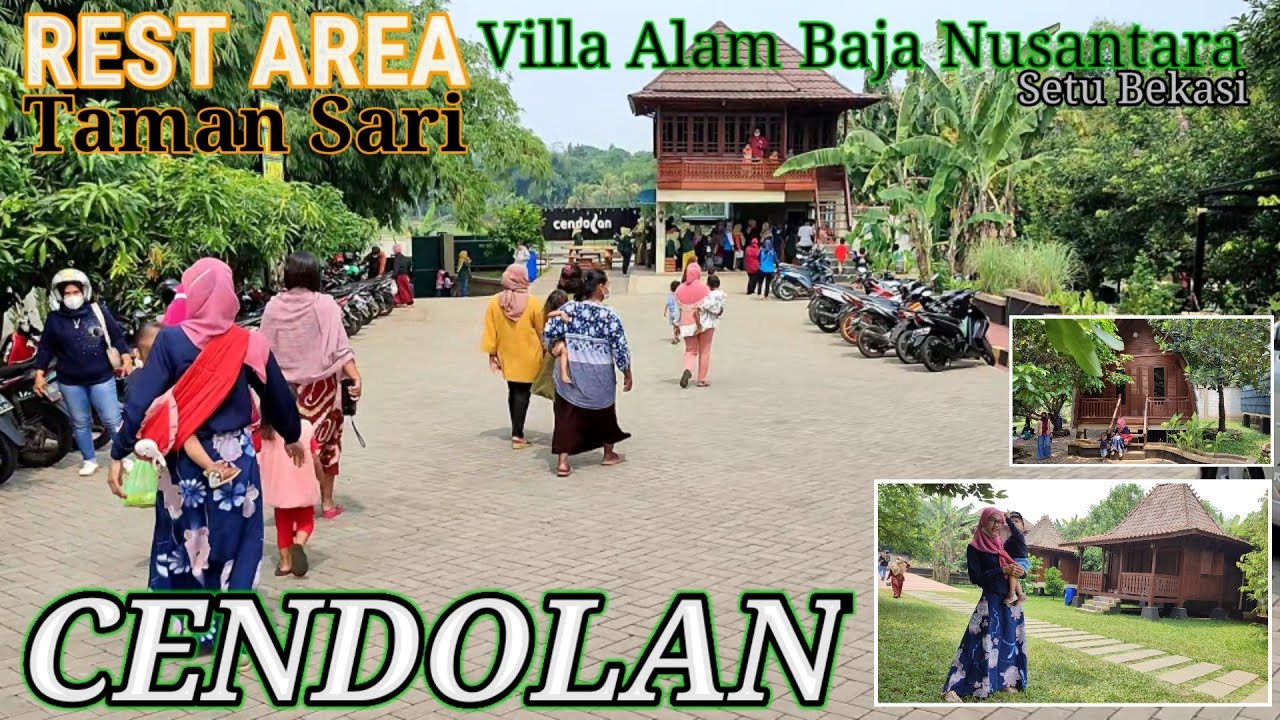 ada apa aja di CENDOLAN setu? tempat wisata bekasi terbaru yang sedang ...