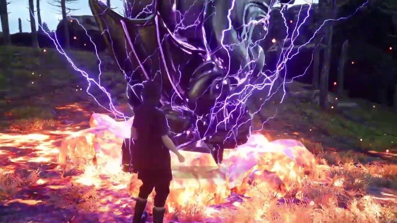 FFXV Summon - Ramuh - YouTube