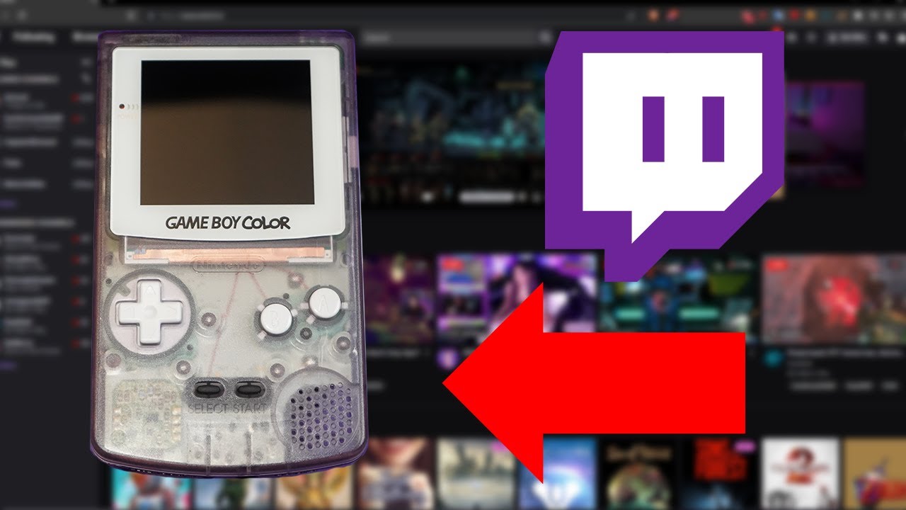 A Gameboy Color Mod For Streamers - YouTube