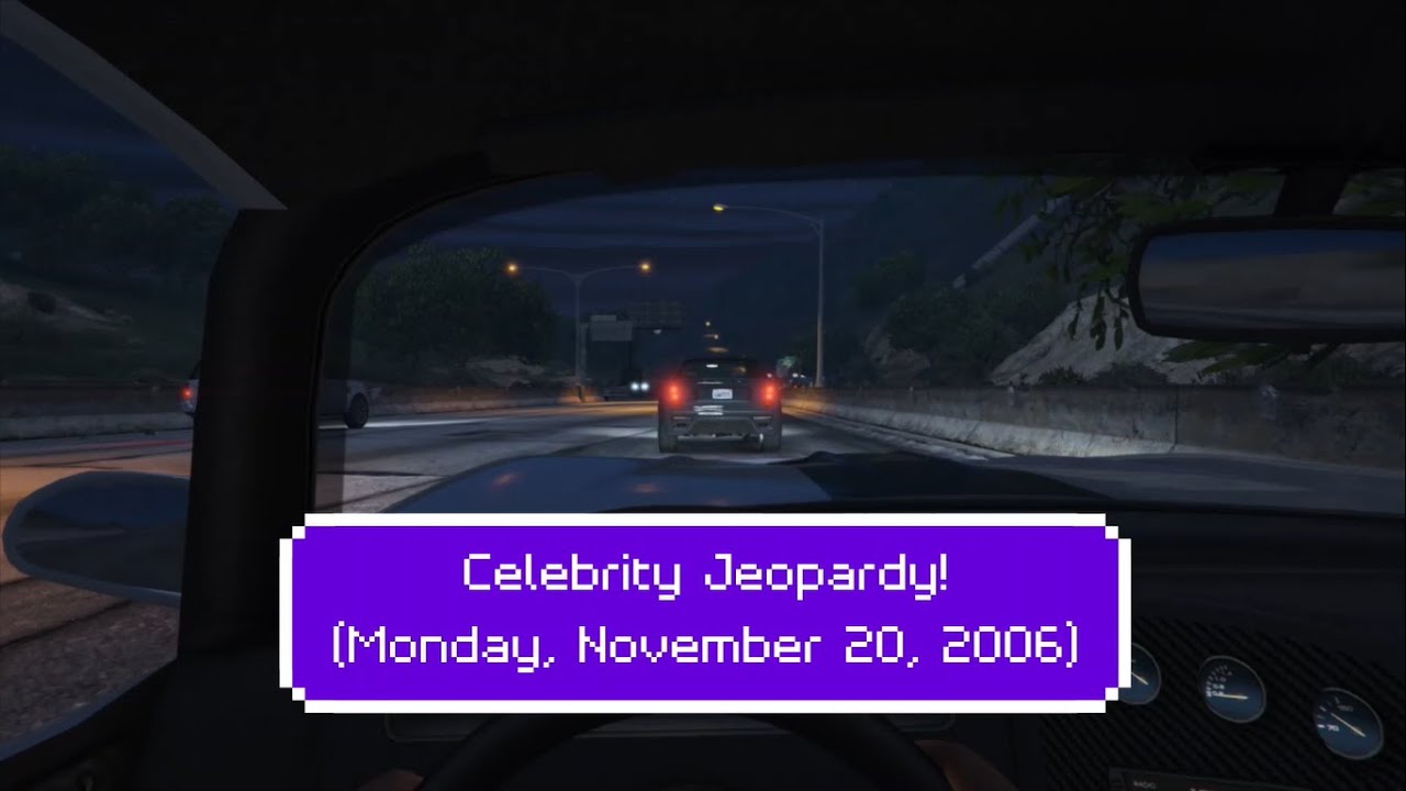 Celebrity Jeopardy! (Nov. 20, 2006) - Radio on the Road - YouTube