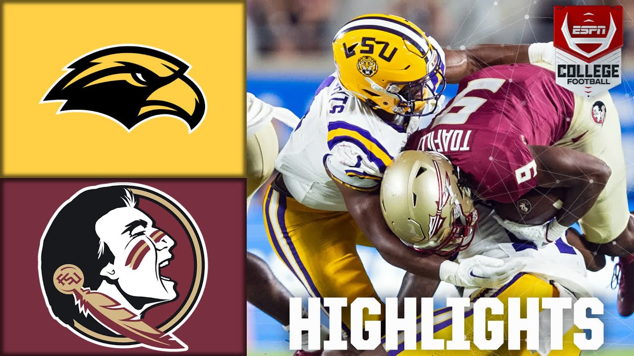 Southern Miss Golden Eagles vs. Florida State Seminoles | Full Game ...