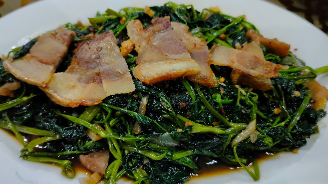 Simpleng Luto sa water spinach👍Simple but yummy /NyoraMaldeta Tv - YouTube