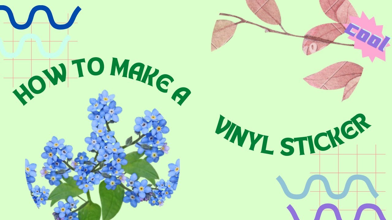 Easy Vinyl stickers - YouTube