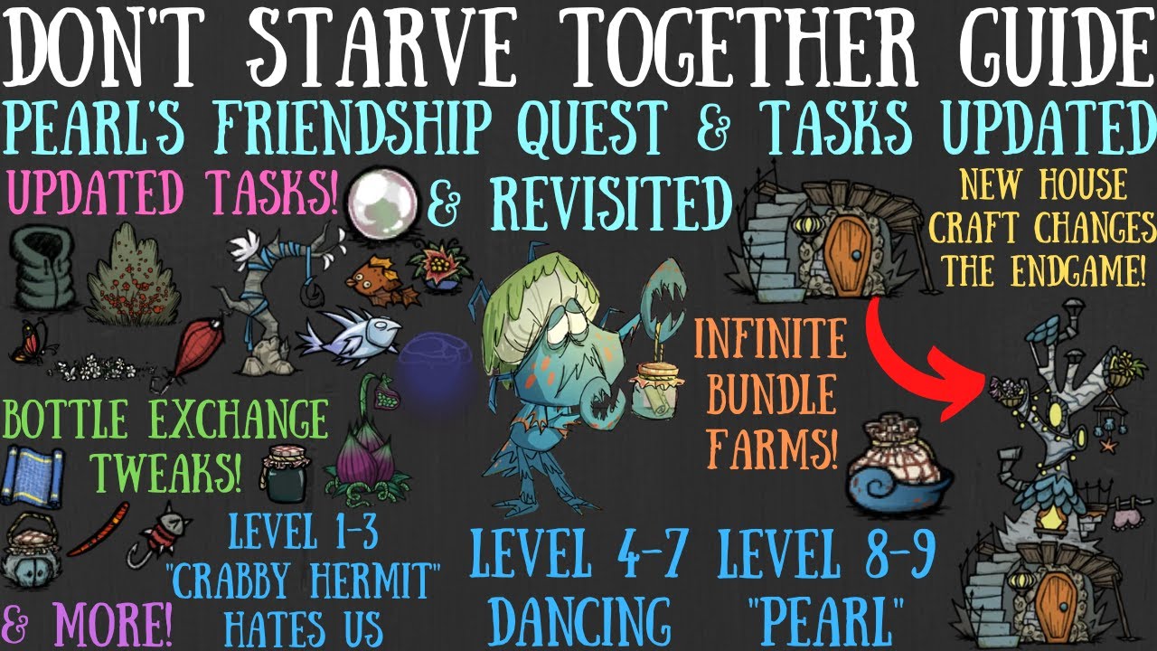 Pearl's Friendship Quest & Tasks Updated & Revisited - Don't Starve ...
