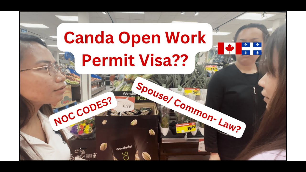 OPEN WORK PERMIT SA CANADA PAANO MAKAKUHA?? (VLOG Part 15) #canadavlog ...