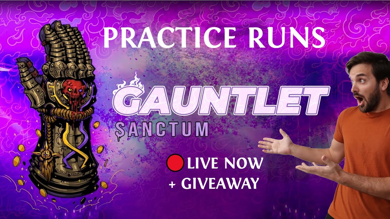 Gauntlet Practice Runs + Free Supporter Pack Giveaway at 100 SUBS - YouTube