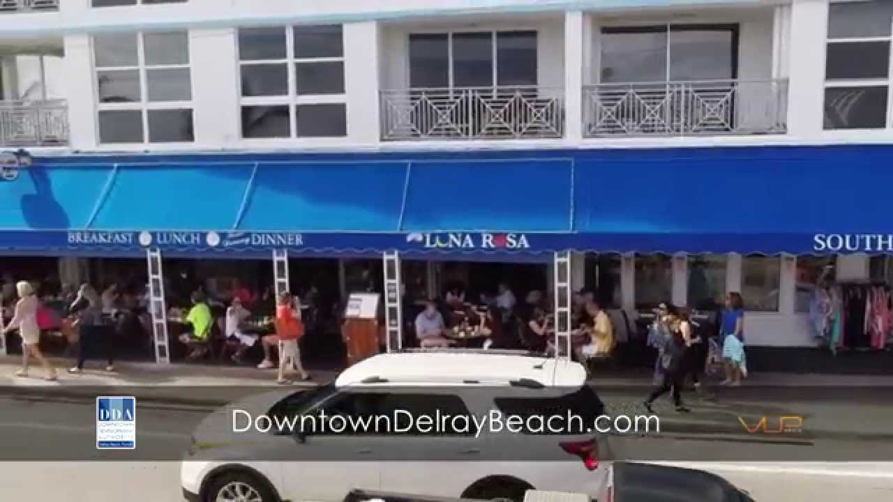 Inside Downtown Delray Beach: Dining | Downtown Delray Beach - YouTube