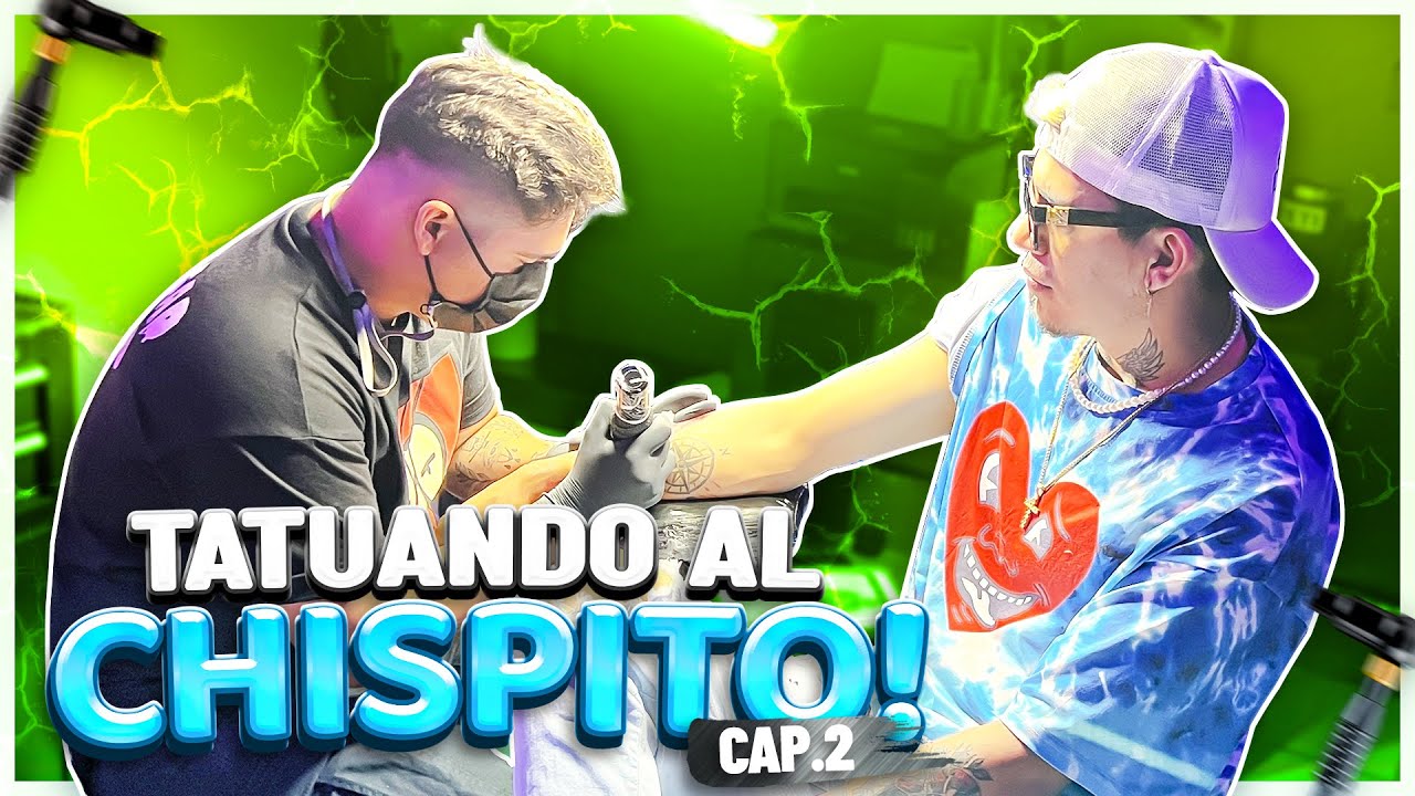 TATUANDO YOUTUBERS EP. 2 l Chispito de @CevichurrosShow @Chuleychris ...
