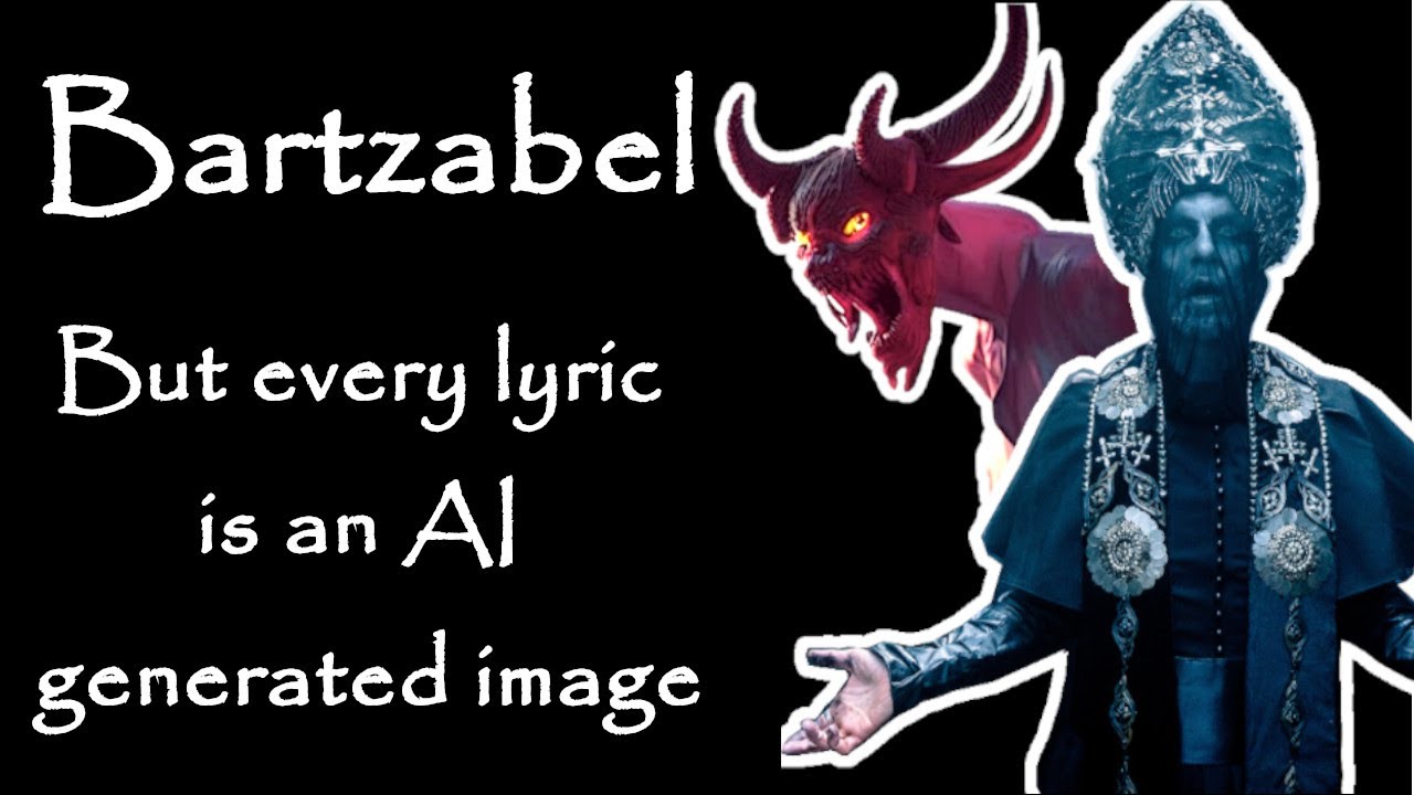 Behemoth: Bartzabel - But every lyric is an AI generated image - YouTube