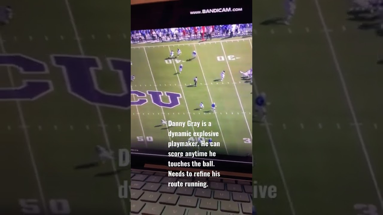 Film Quickie: Danny Gray ~ San Fransisco 49ers WR ~ 2022 NFL Draft # ...