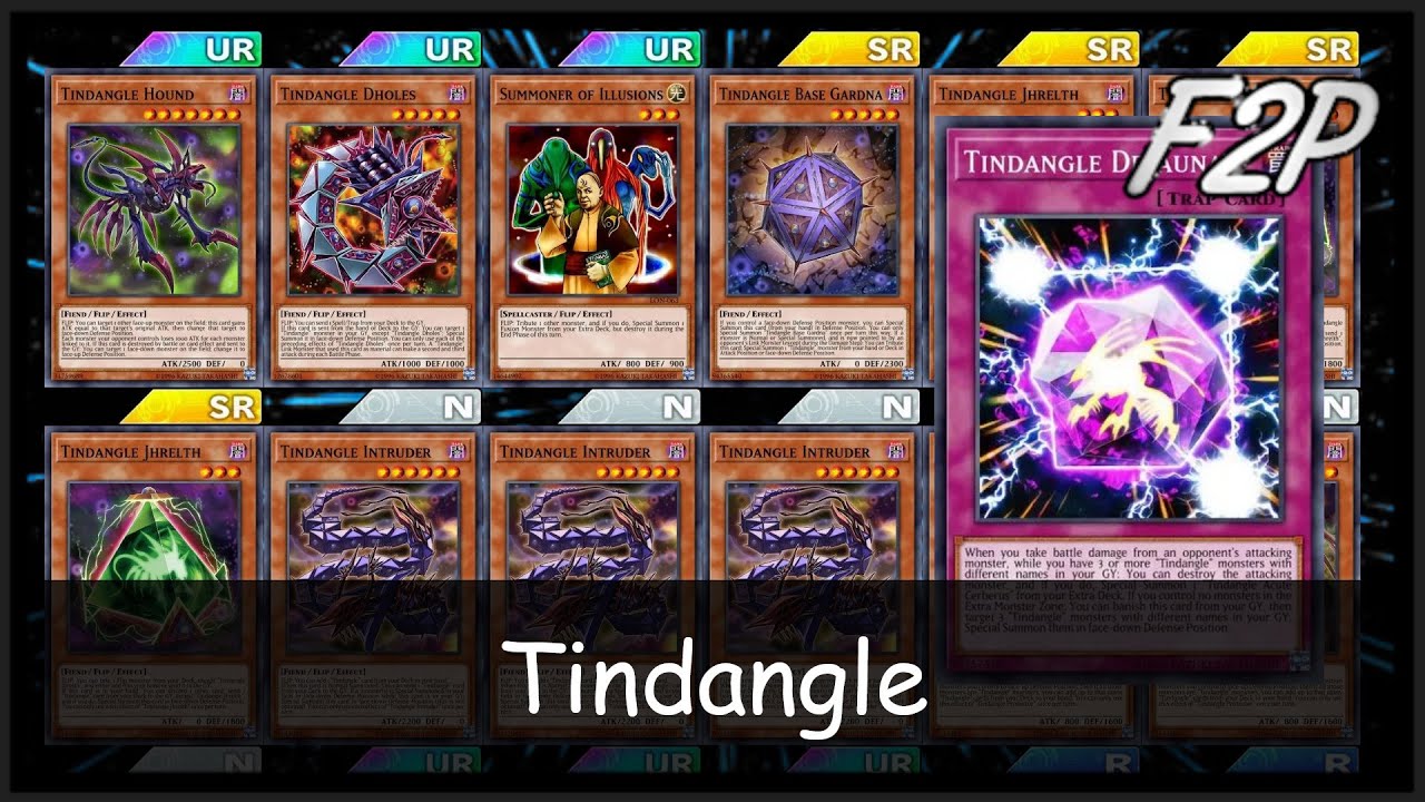 TINDANGLE (FTK) - F2P/P2W Deck Analysis & Testing [Yu-Gi-Oh! Duel Links ...