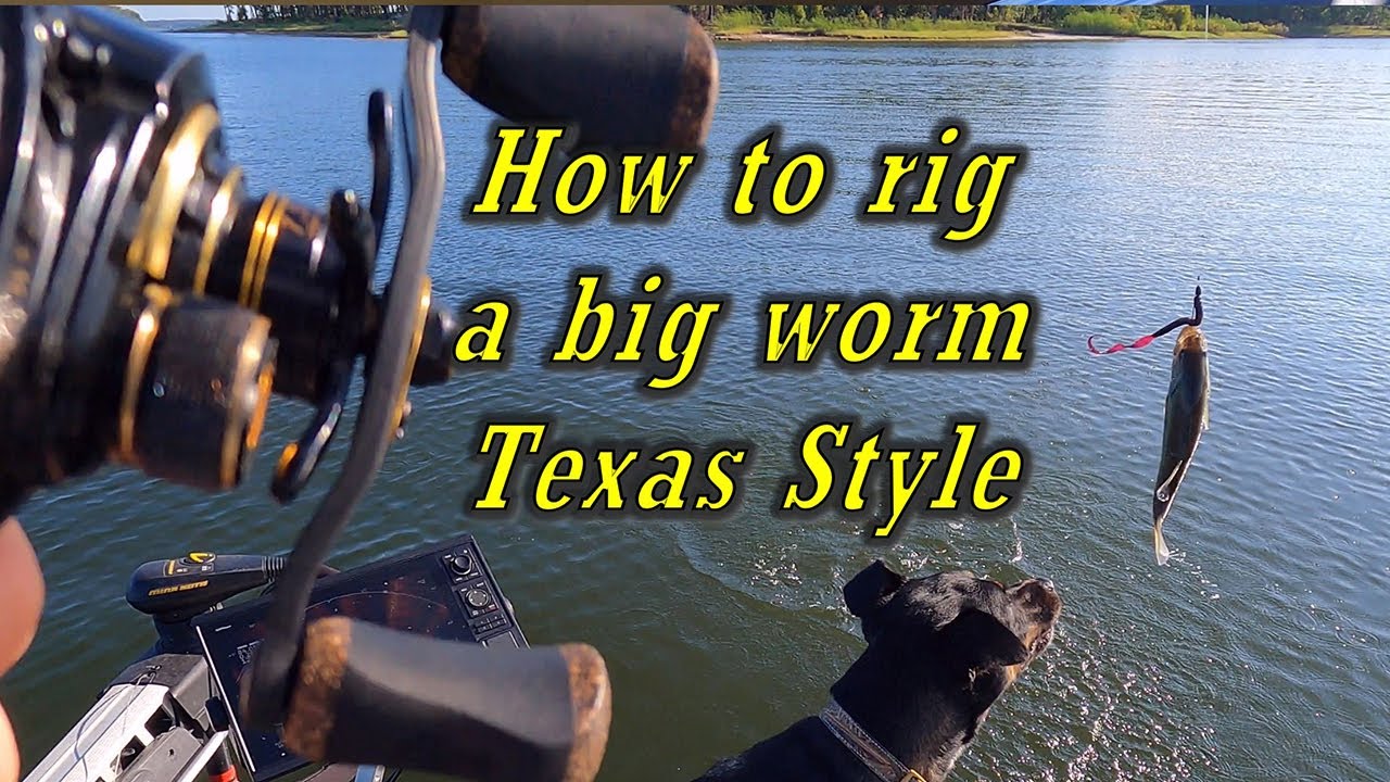 How to rig big worms Texas Style - YouTube