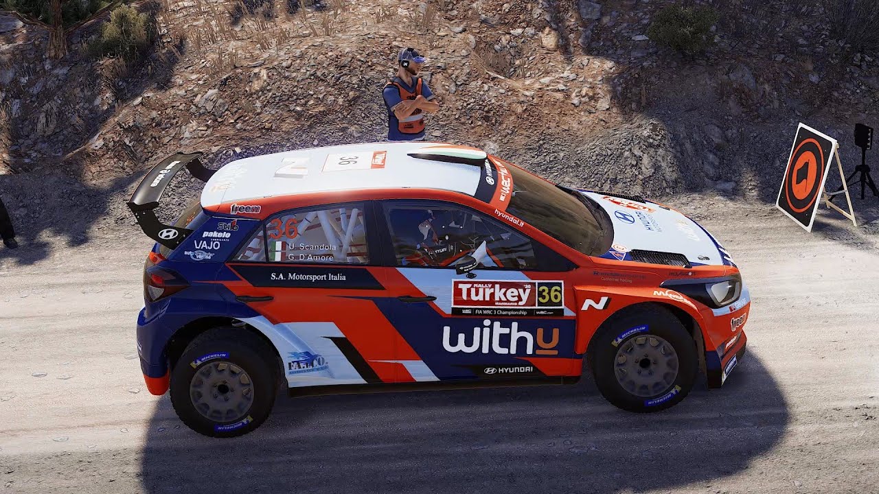 WRC 9 - Hyundai i20 R5 WRC 3 - Car Show Crash Test Drive . - YouTube