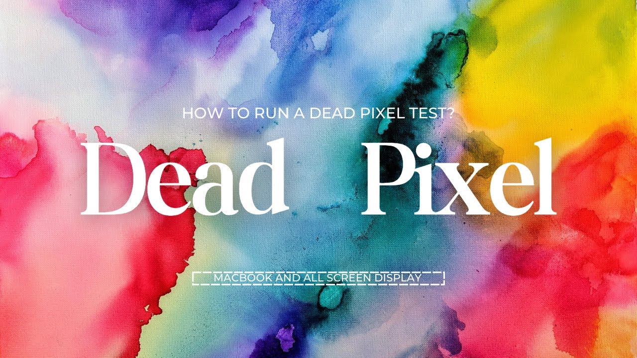 Dead pixel test 2560x1600 macbook pro retina فحص شاشة الماك بوك ادا ...