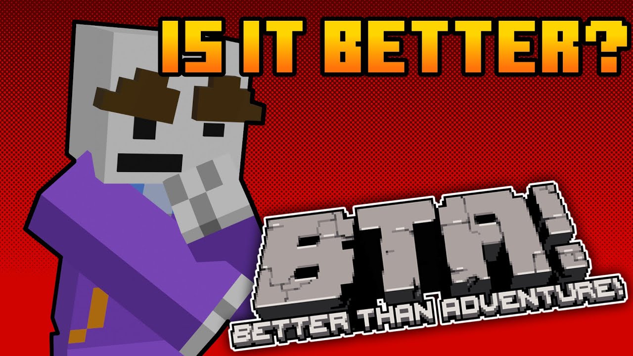 Is "Better Than Adventure" Better than Minecraft? - YouTube