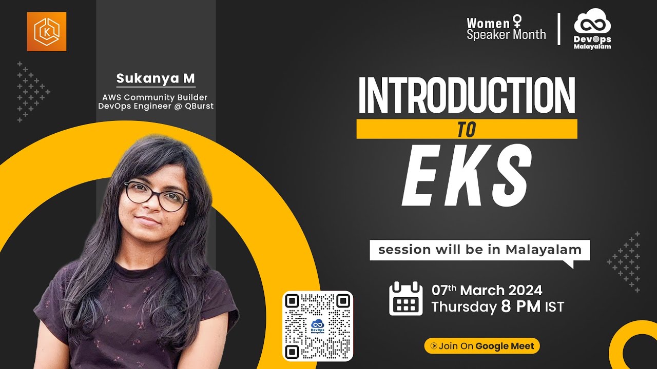 Introduction to EKS - മലയാളത്തിൽ | DevOps Malayalam | Women's Speaker Month 2024 - YouTube