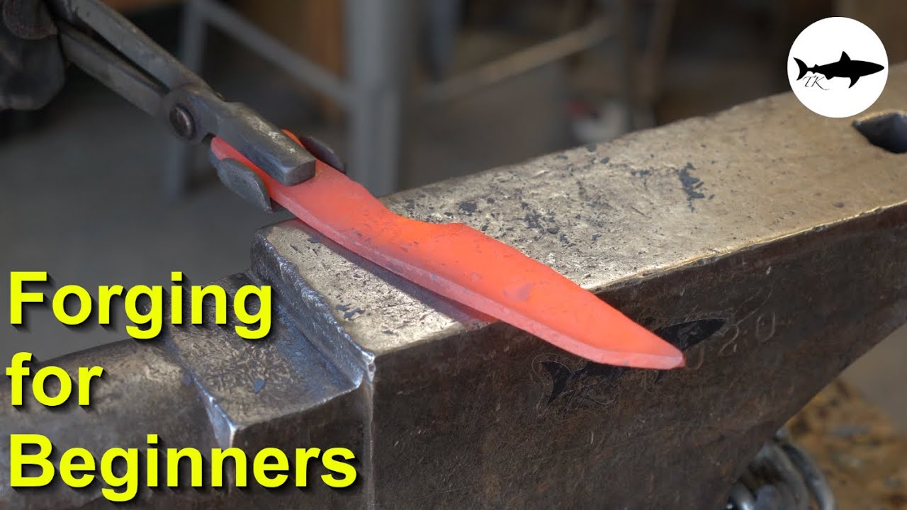 Triple-T #172 - Forging the beginner series knife - YouTube