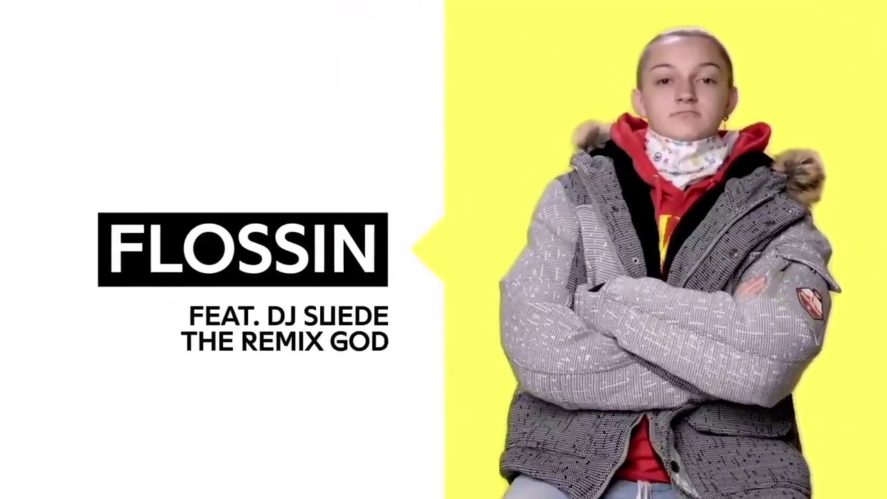 I Be Flossin' but every time he says flossin it speeds up by 1/8 of the ...