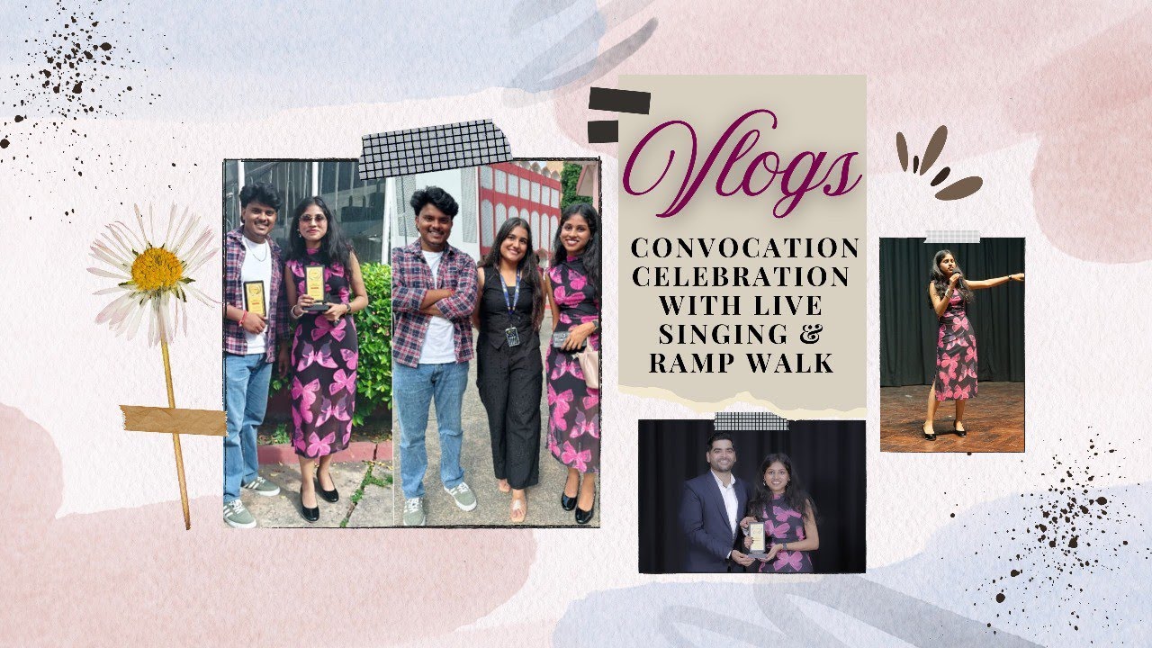 A Day to Remember 🎶 | Convocation Celebration with Live Singing & Ramp ...