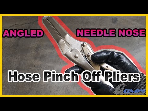 GongMaw / Angle Nose Hose Pinch Off Pliers / Make auto repair work easier