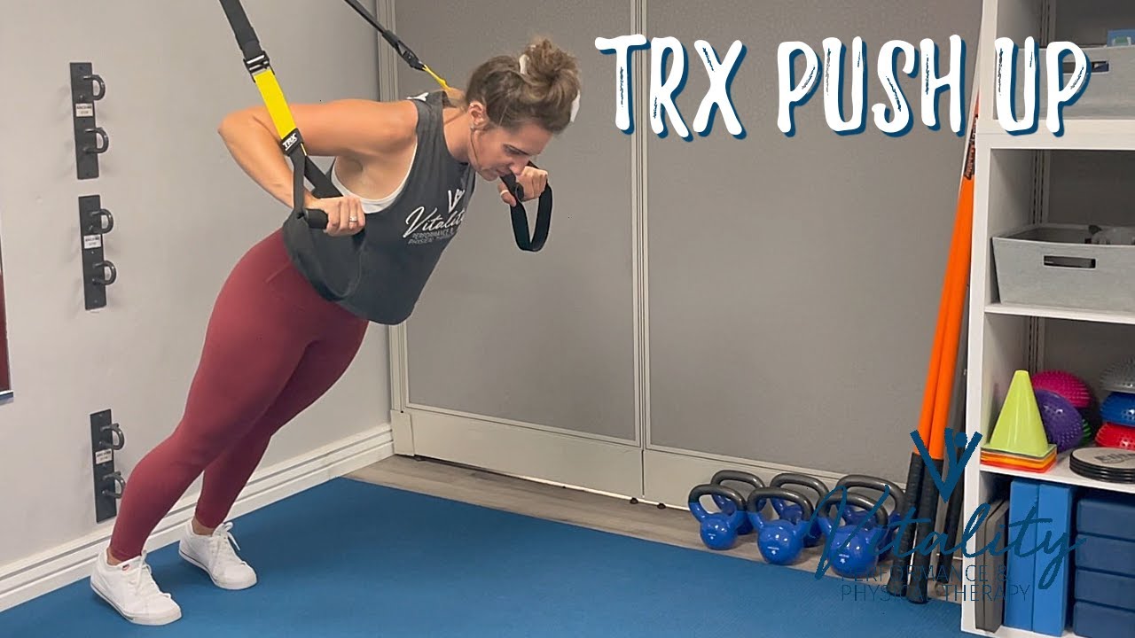 TRX Push Up - YouTube