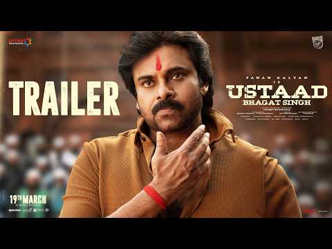 Ustaad Bhagat Singh Trailer | Pawan Kalyan | Harish Shankar | Sreeleela | Raashii Khanna